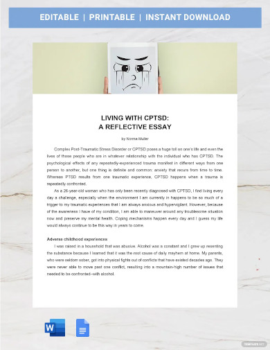 Reflective Essay Template - 18+ Free Word, PDF Documents Download