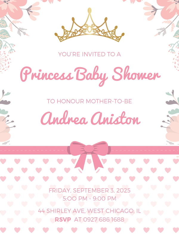 Free Baby Shower Invitation Template Microsoft Word Database