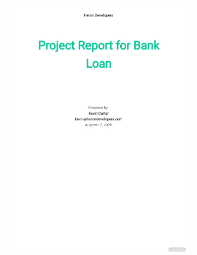 Project Report Format - 50+ Free PDF, Word Documents Download