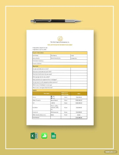 Information Sheet Template - 21+ Free Sample, Example Format Download