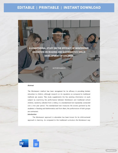 Free 36+ Research Paper Templates, Word, PDF Documents Download