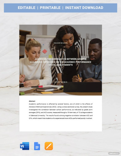 Free 36+ Research Paper Templates, Word, PDF Documents Download