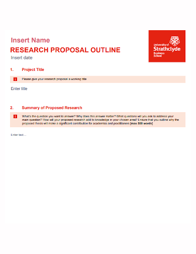 18+ Printable Research Proposal Samples - Word, PDF