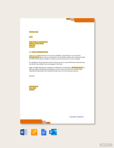 Response Letter - 14+Free Word, PDF Documents Download