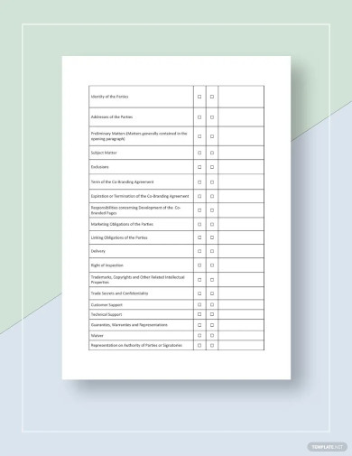 41+ Restaurant Checklist Templates - Word, PDF, Excel, Apple Pages ...