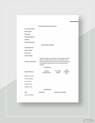 Project Report Format - 50+ Free PDF, Word Documents Download