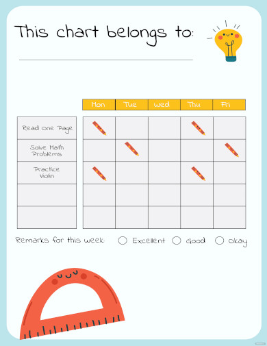 Sticker Chart Template - 11 Free PDF Documents Download