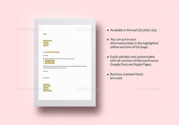 Transmittal Letter - 16+ Word, PDF, Google Docs, Apple Pages Documents ...