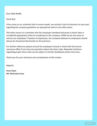 42+ Printable Written Warning Templates - PDF, Google Docs, MS Word ...