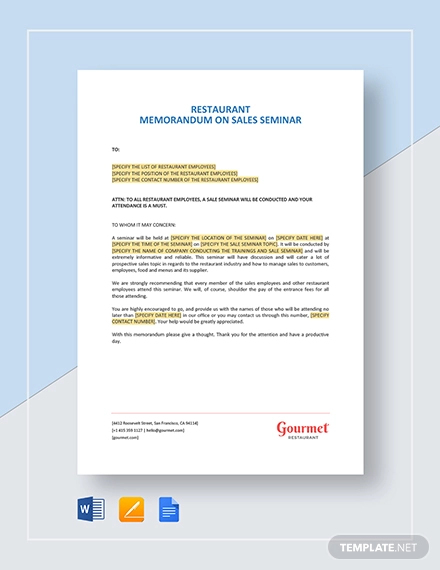 Memorandum Format - 21+ Free Word, PDF Documents Download