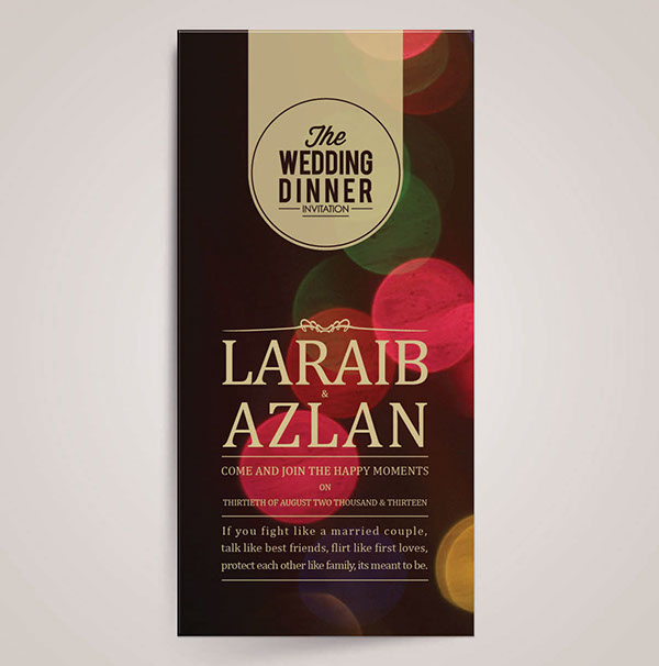 67+ Dinner Invitation Designs - PSD, AI