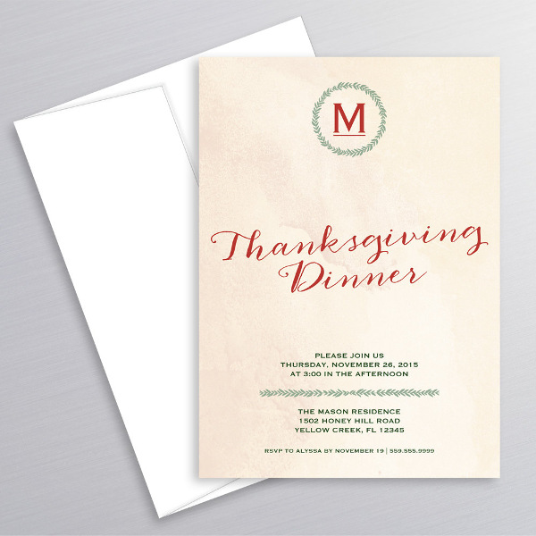67+ Dinner Invitation Designs - PSD, AI