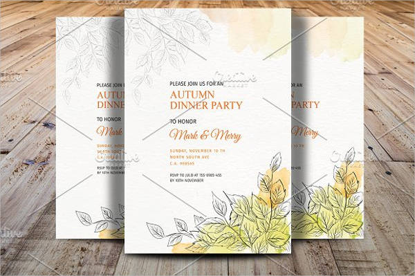 47+ Dinner Invitation Templates - PSD, AI