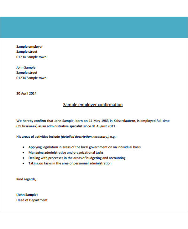20+ Sample Appointment Letter Templates