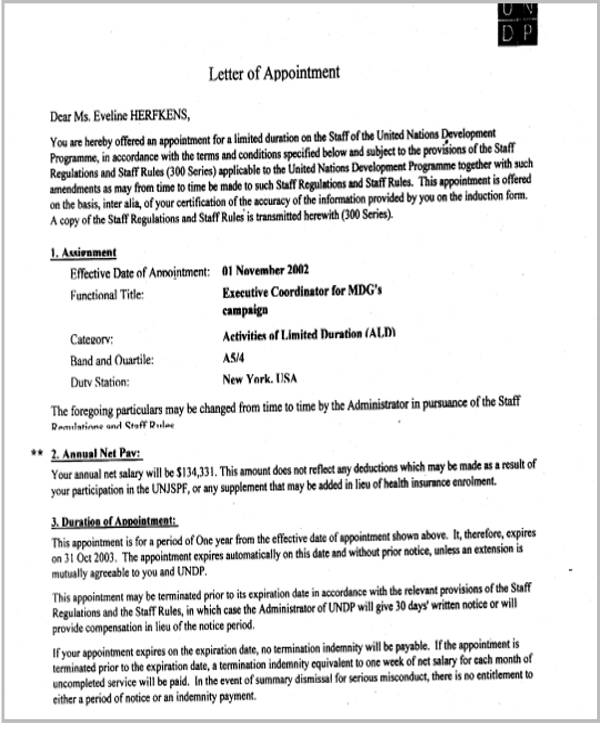 20+ Sample Appointment Letter Templates