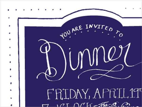 47+ Dinner Invitation Templates - PSD, AI | Free & Premium Templates