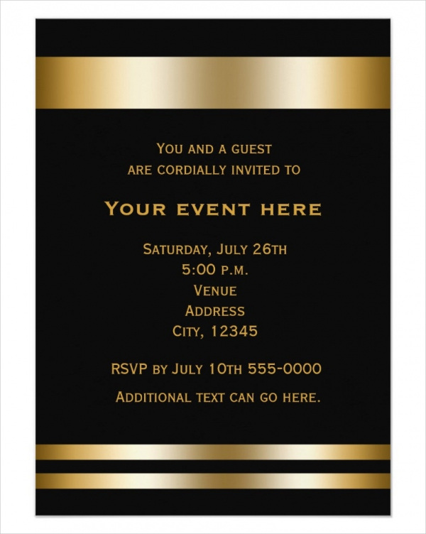 Dinner Invite Template