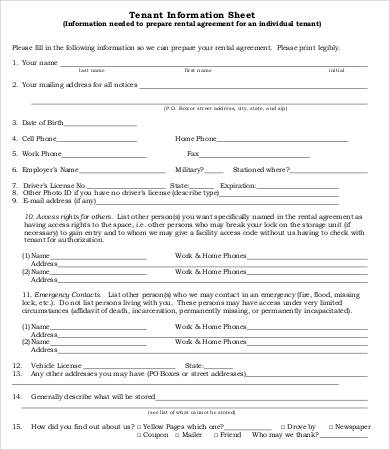Information Sheet Template - 21+ Free Sample, Example Format Download