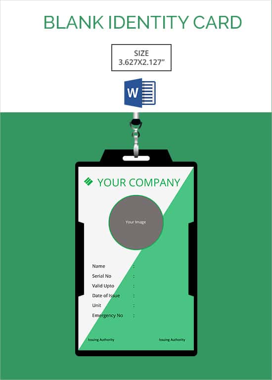 30 Blank ID Card Templates Free Word PSD EPS Formats Download Free Premium Templates