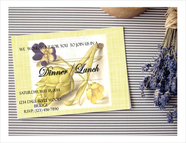 39+ Lunch Invitation Designs & Templates - PSD, AI