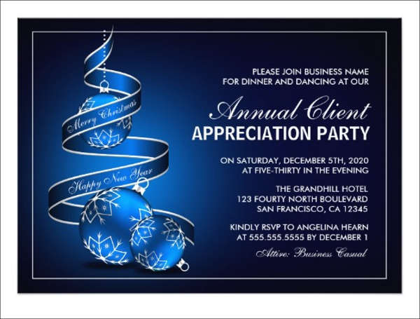8 Appreciation Dinner Invitations Word PSD AI Illustrator Publisher
