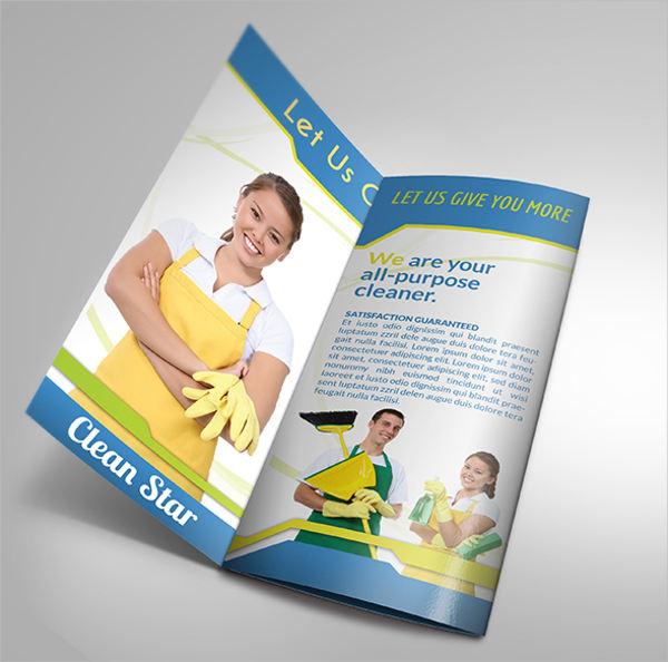 19 Cleaning Company Brochures Templates AI PSD DOCS Pages