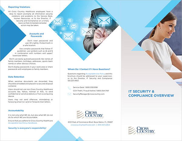 17+ Security Company Brochures - Designs, Templates