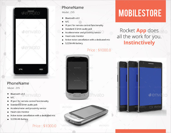 11+ Mobile Brochures - Editable PSD, AI, Vector EPS Format Download