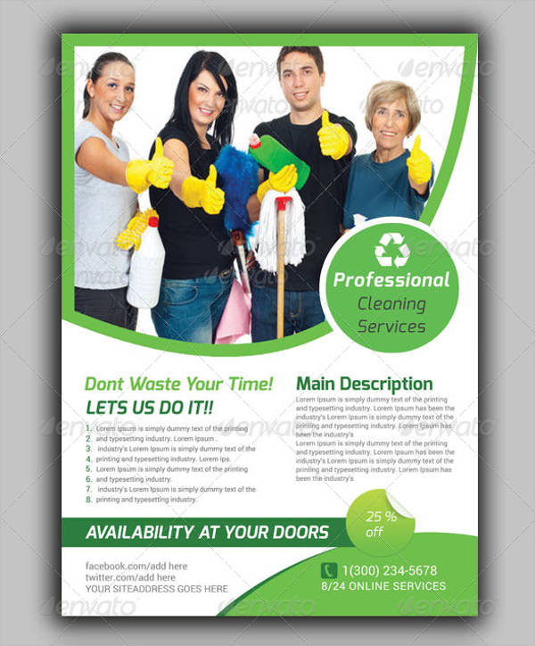 20+ Sample Cleaning Company Brochure Templates - AI, PSD