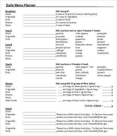 Printable Daily Planner Template - 13+ Free Word, PDF Documents Download