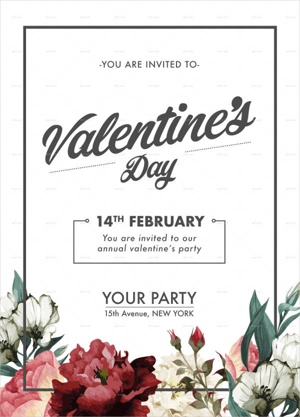 18 Valentine s Day Invitation Templates PSD Vector EPS InDesign 