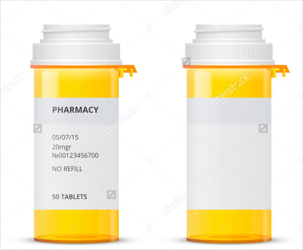 Free Pill Bottle Label Template