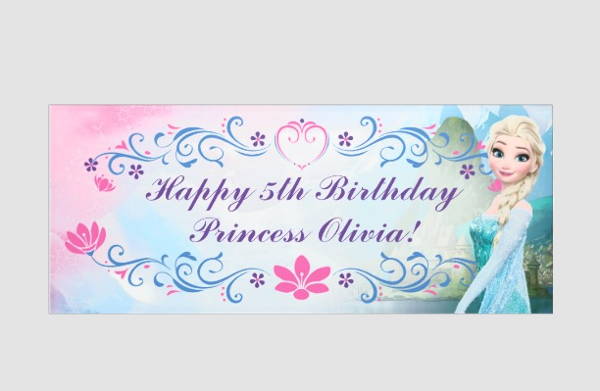 6+ Frozen Party Banners - PSD, AI