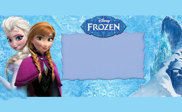 5+ Frozen Party Banners - JPG