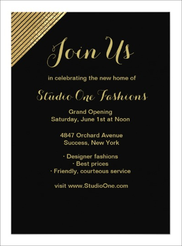 Business Invitation Template Business Invitation Template