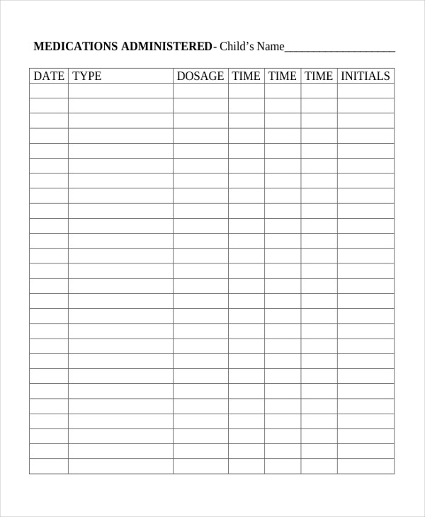 Log Book Template - 16+ Free Word, PDF Documents Download