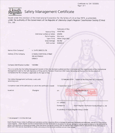 Safety Management Certificates- 8+ Sample, Word, AI, InDesign Template