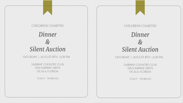 9 Business Dinner Invitations JPG Vector EPS Ai Illustrator