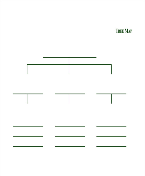 Tree Map Template - 6+ Free PDF Documents Download