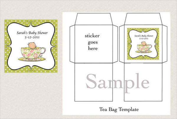 8 Tea Bag Templates Word PDF PSD EPS