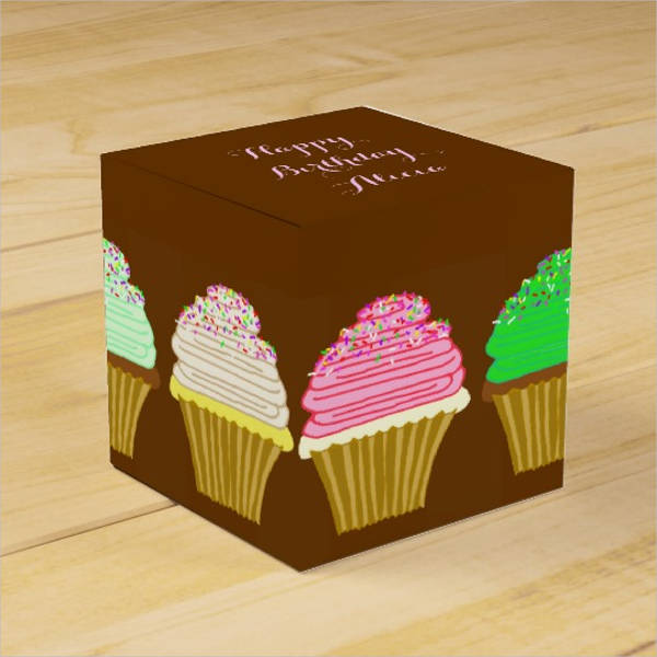 9 Cupcake Box Templates Free Word PDF PSD EPS Format Download