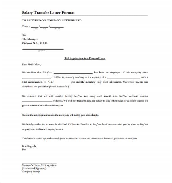 44+ FREE Transfer Letter Templates - PDF, Google DOC, Excel, Apple Pages