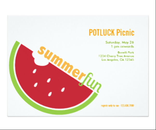 13+ Potluck Email Invitation Templates - PSD, AI