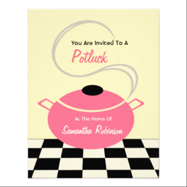 13+ Potluck Email Invitation Templates - PSD, AI