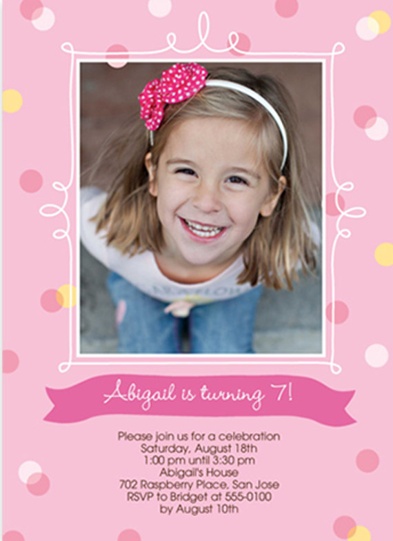 6 Baby Birthday Invitation Designs Templates PSD AI