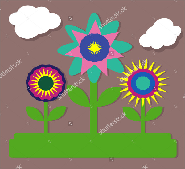 Flower Stem Outline Template Best Flower Site