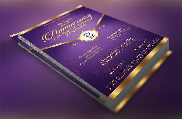 7+ Wedding Anniversary Program Templates - PSD, Vector EPS, AI ...
