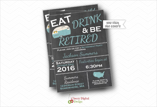 5+ Farewell Drinks Invitation Design Templates - PSD, AI