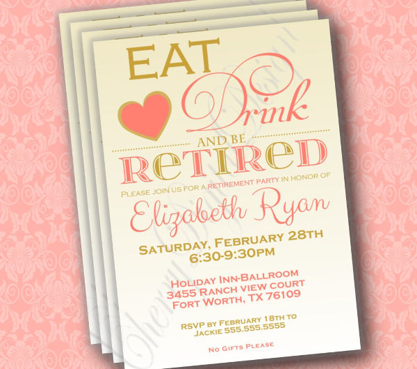 5+ Farewell Drinks Invitation Design Templates - PSD, AI