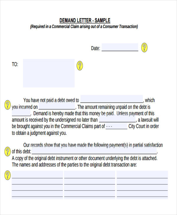 Payoff Letter Template Word